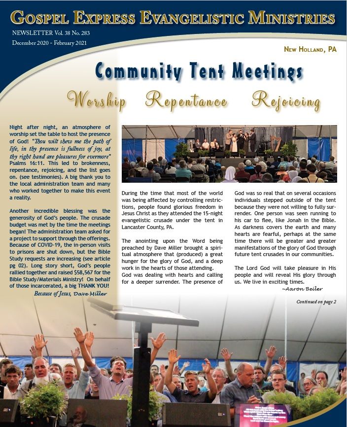 Blog | Gospel Express Ministries