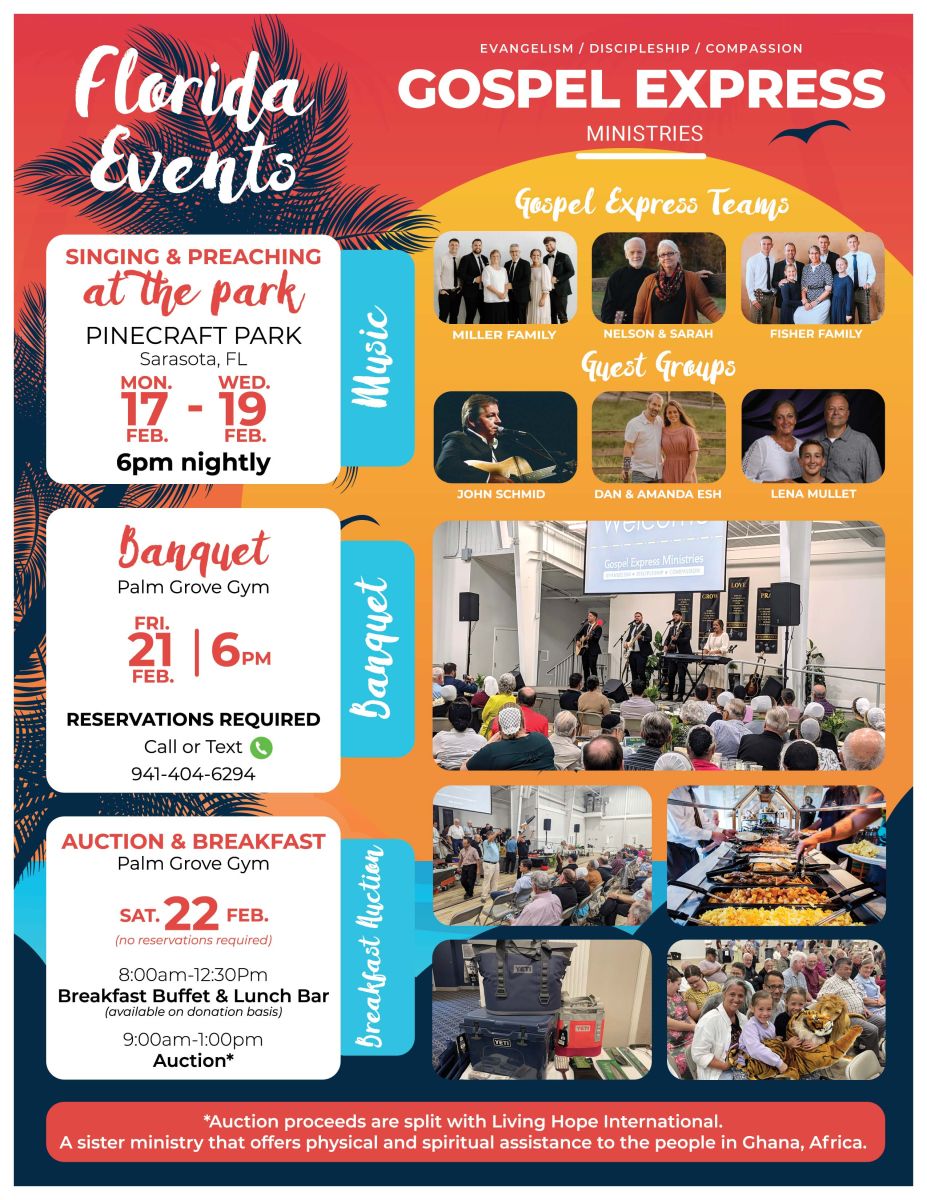 Home | Gospel Express Ministries